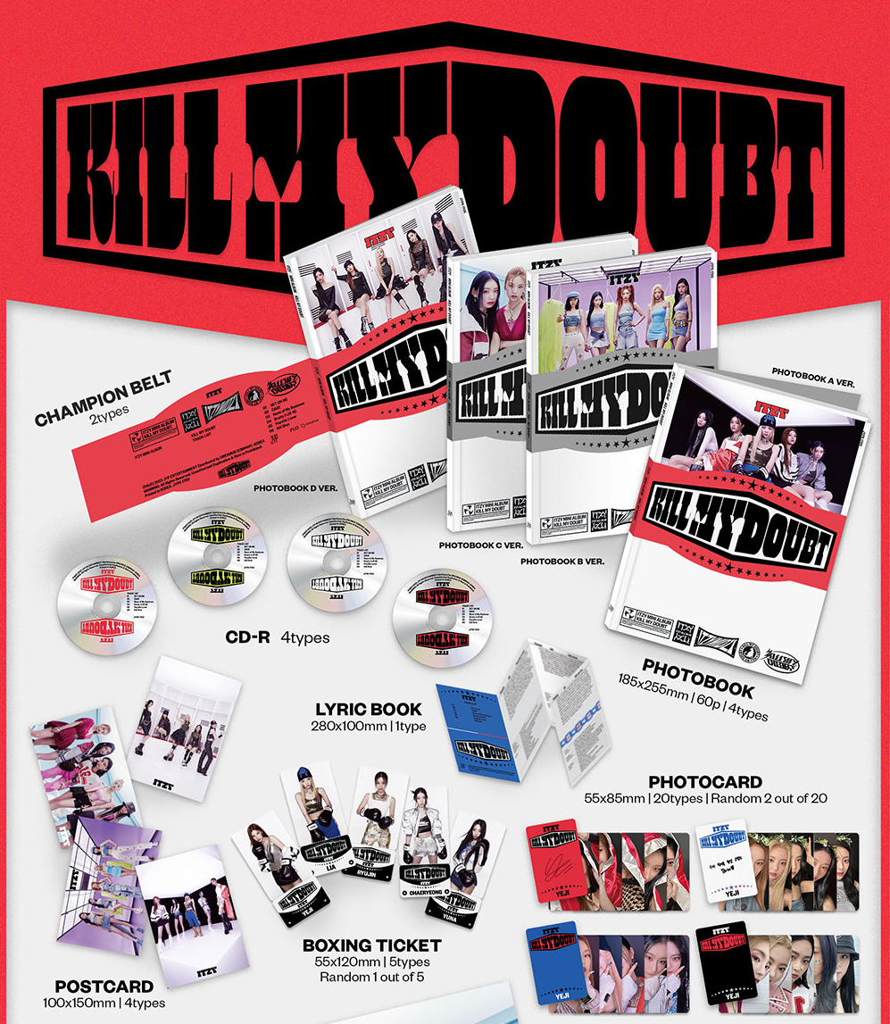 [ITZY] KILL MY DOUBT (STANDARD EDITION) - kmd studio 😊